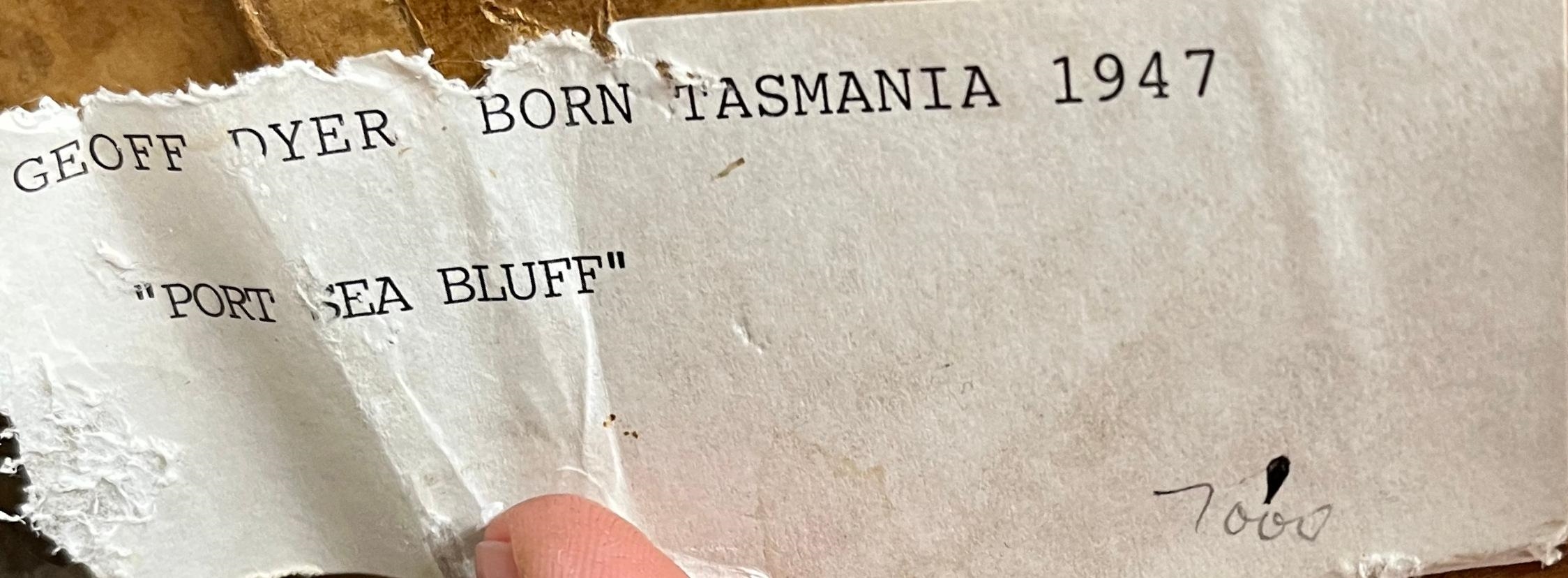 Geoffrey Dyer | Port Sea Bluff | MutualArt