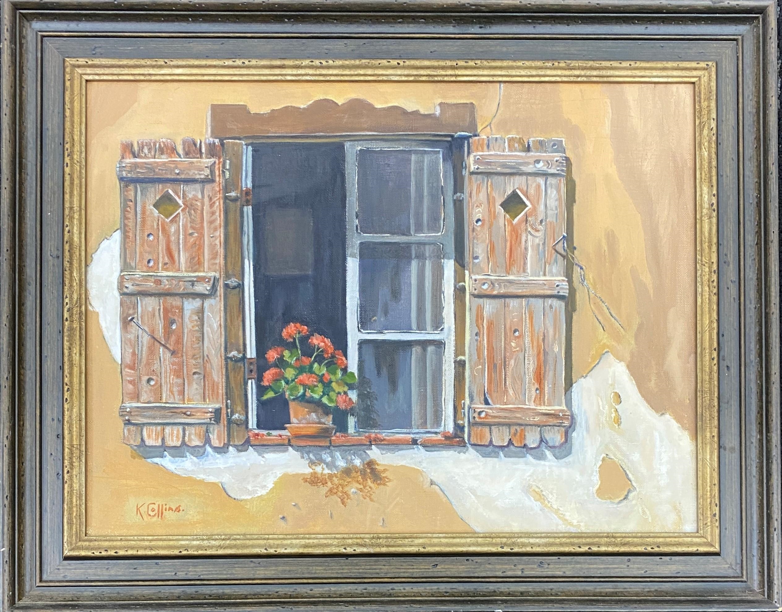 Katherine Collins | Red Geraniums | MutualArt