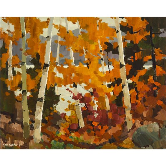 Thomas Keith Roberts | OCTOBER COLOUR - CARSON LAKE | MutualArt
