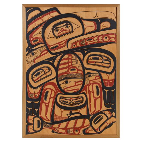 David Albert Boxley Tsimshian | Raven and Bright Cloud Woman (2005 ...