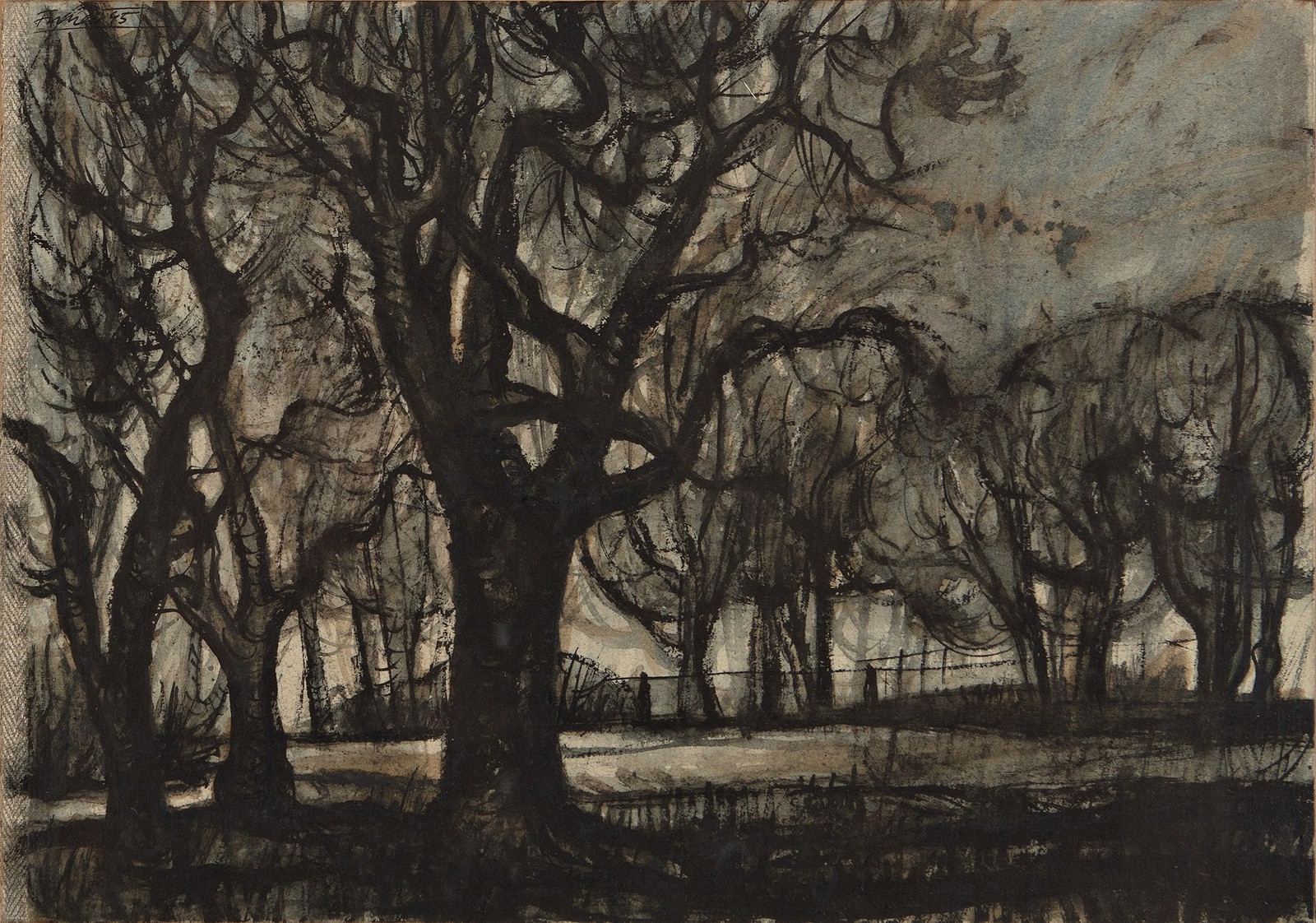 Vladimir Fuka | V parku (1945) | MutualArt