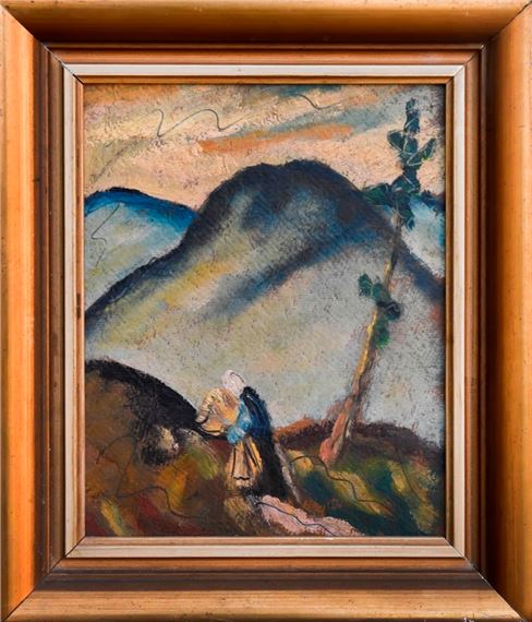 Martin Benka | Žena se snopem (1936) | MutualArt