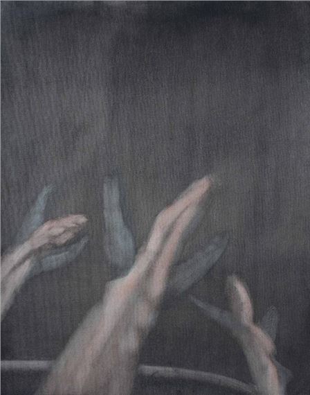 Tony Fomison | Flowers Dance in a Gold Hall (1987) | MutualArt