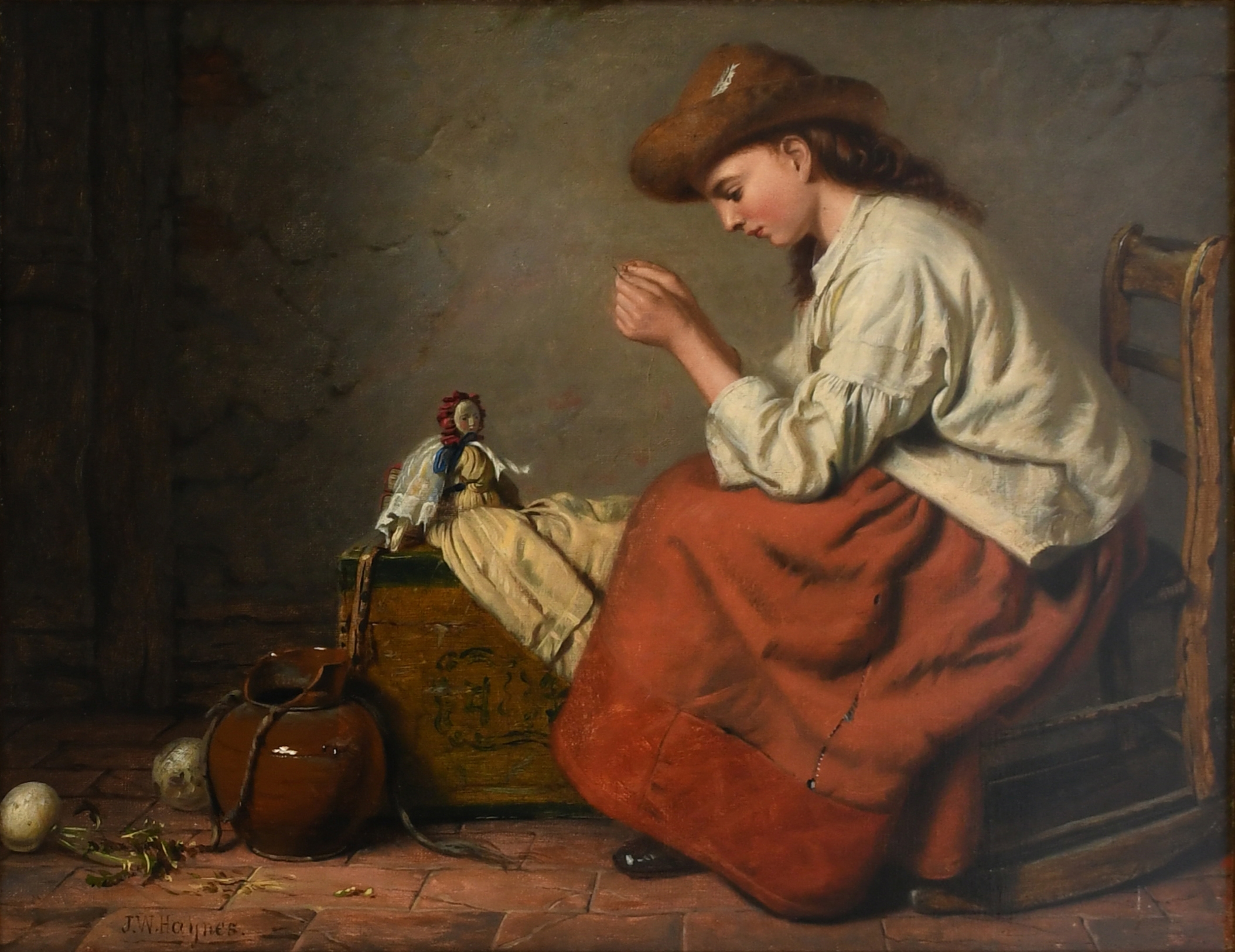 John Haynes-Williams | Lonely this Christmas (1865) | MutualArt