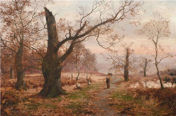 William Greaves | On the edge of Sherwood Forest (1852) | MutualArt