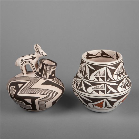 Ethel Shields | Pair of Pottery Jars | MutualArt