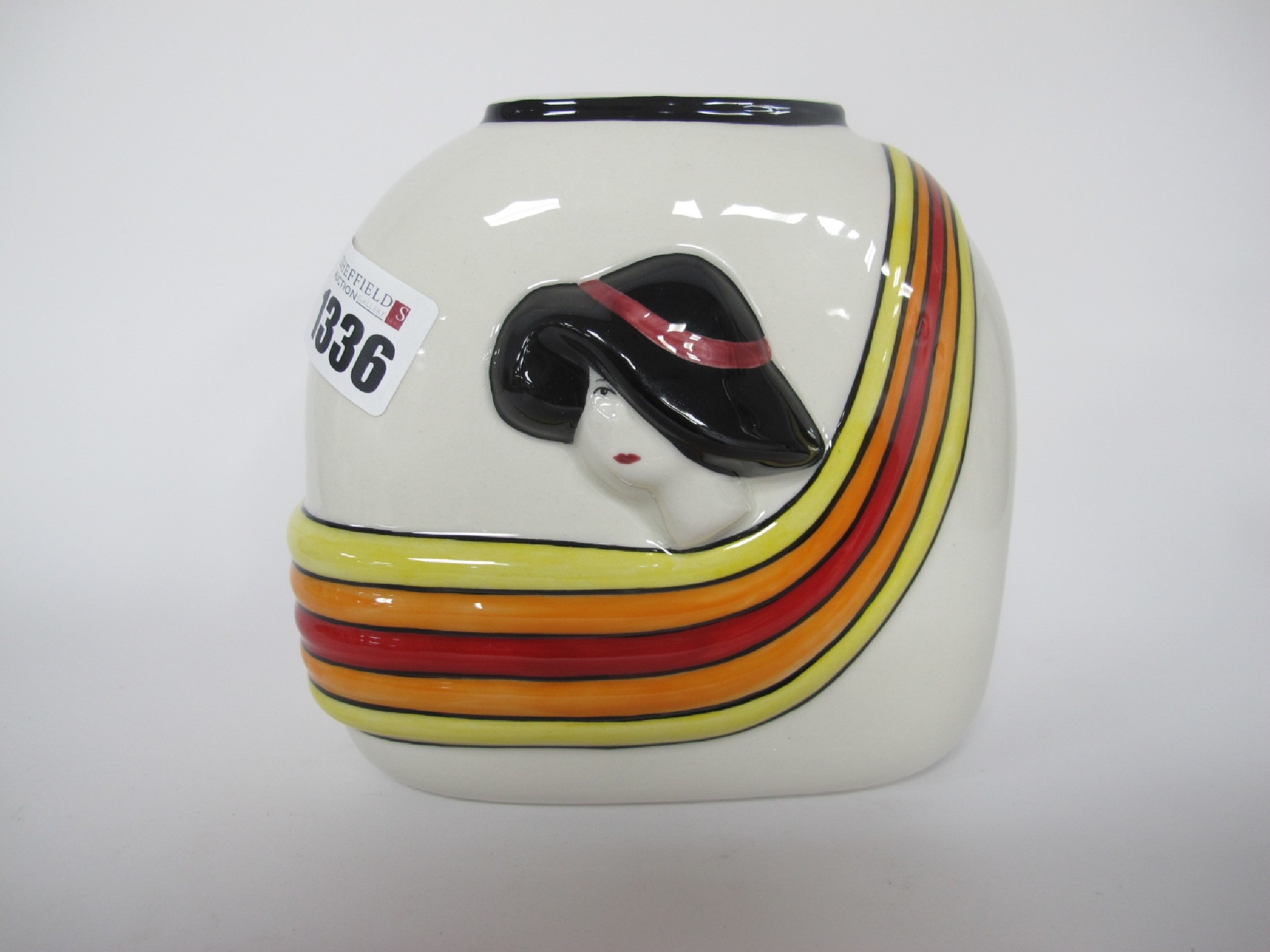 Lorna Bailey | A Rare Lorna Bailey Deco Lady Vase | MutualArt