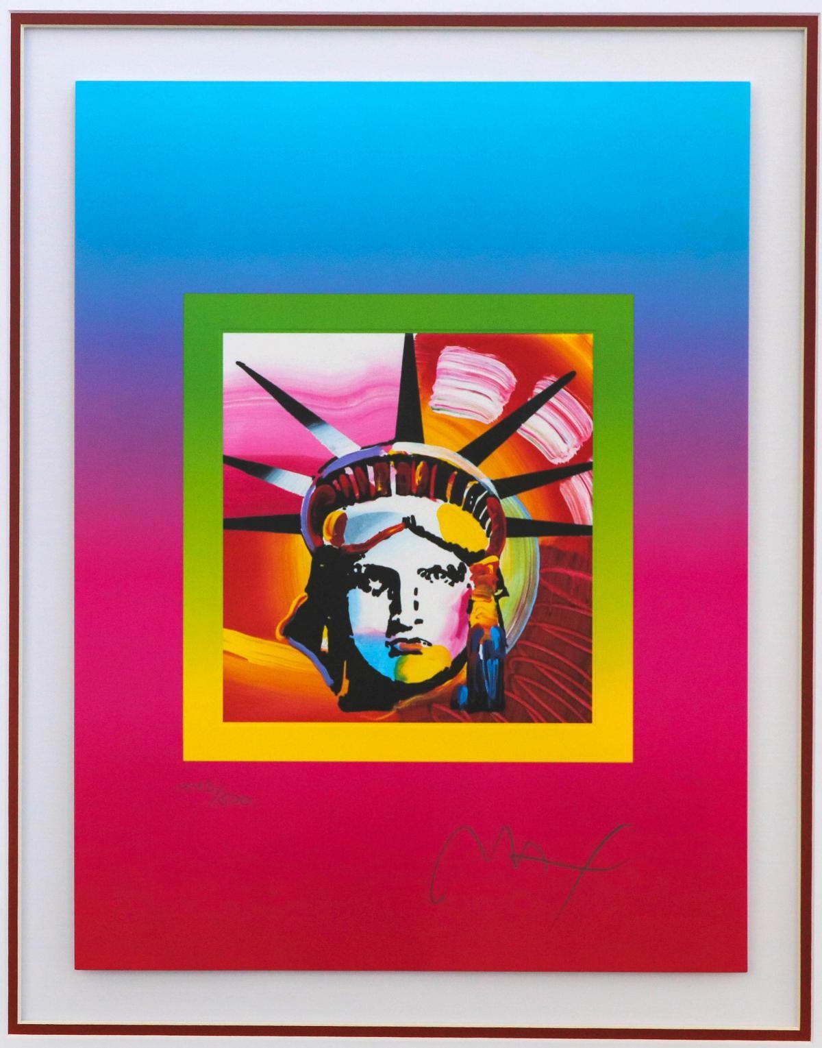 Peter Max | Liberty Head On Blends | MutualArt