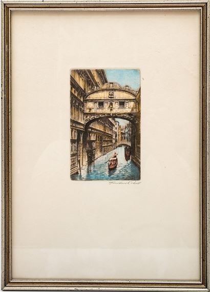 Frederick Rull | Bridge of Sighs in Italy | MutualArt