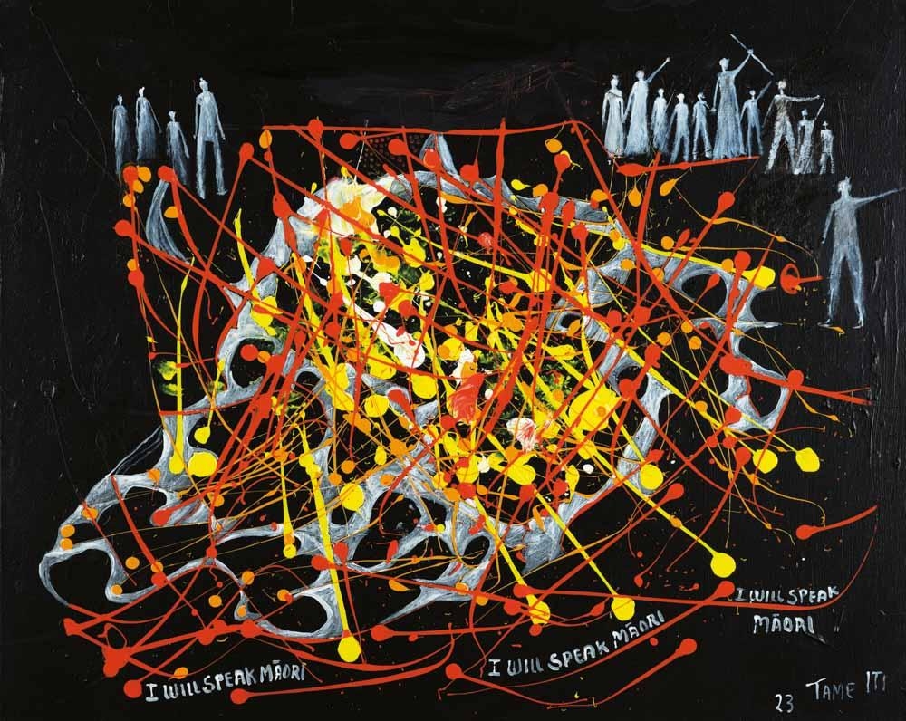 Tame Iti | I Will Speak Māori (2023) | MutualArt