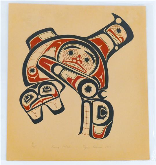 Jean Louis Ferrier | Diving Whale (1977) | MutualArt