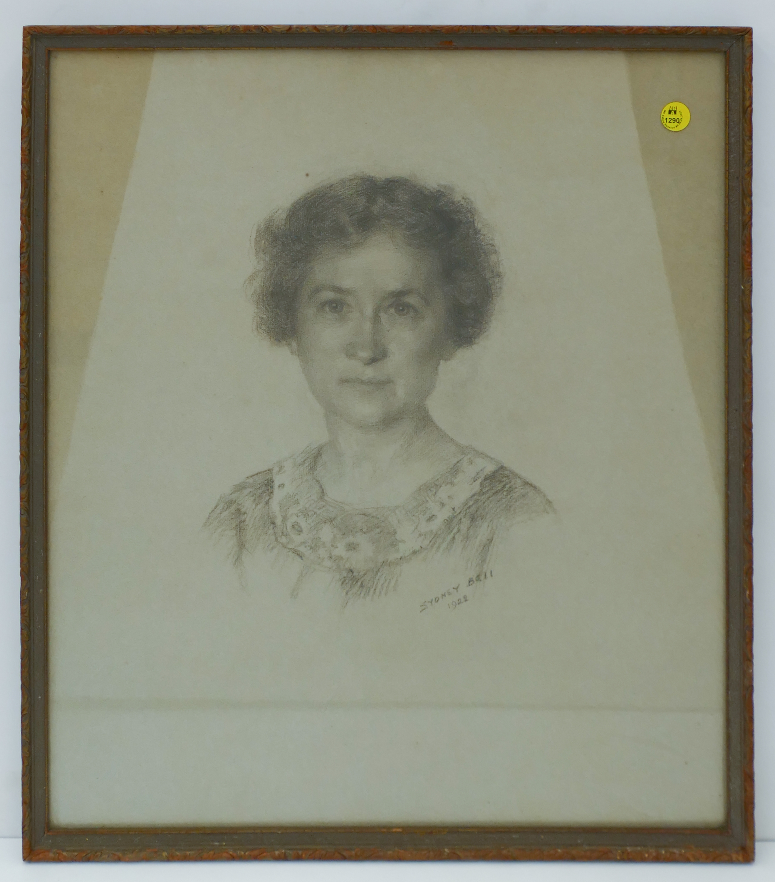 Sidney Bell | Female Portrait (1922) | MutualArt