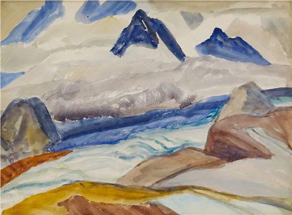 Henry Wentz | Mountain Clouds | MutualArt