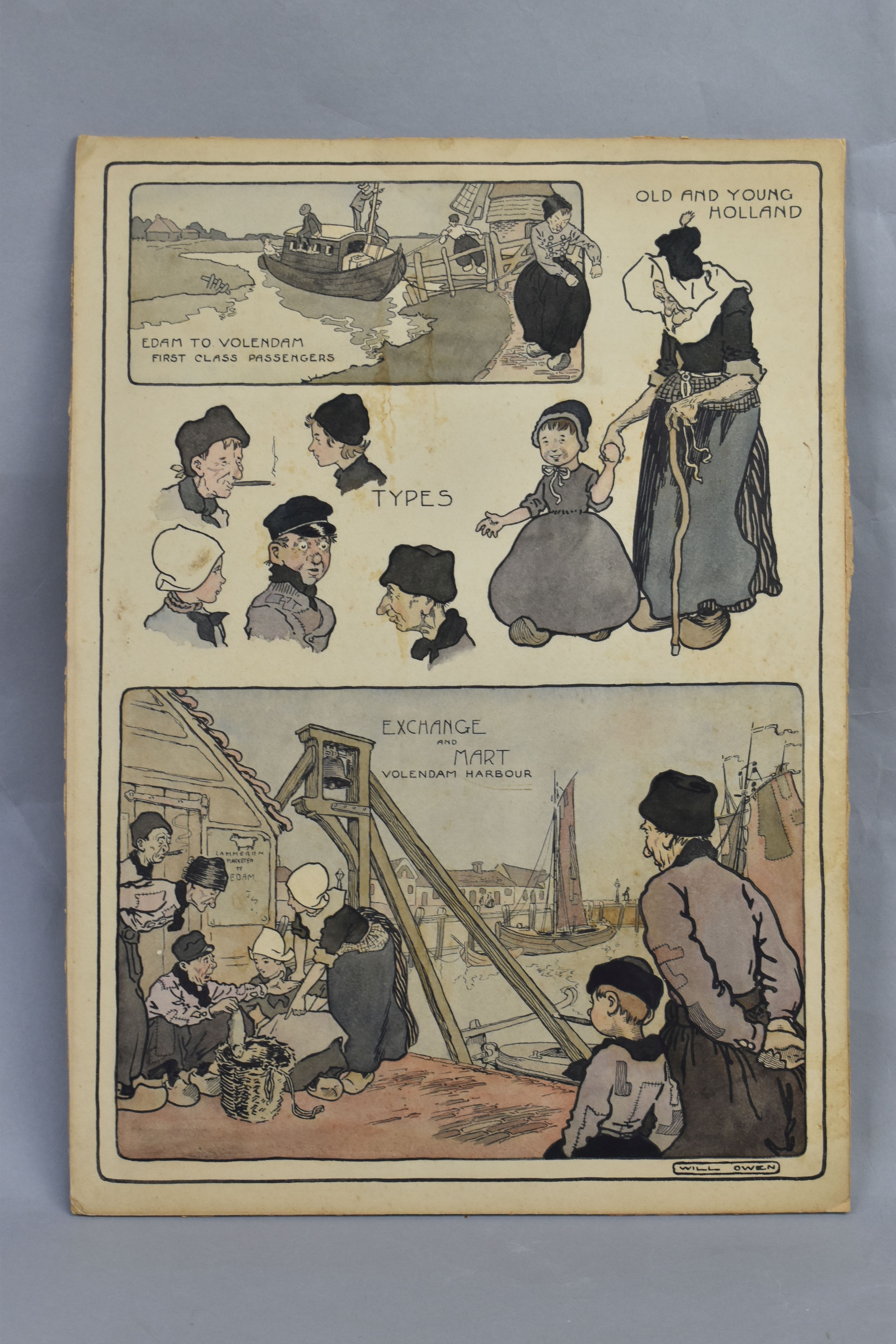 Will Owen | ILLUSTRATION OF DUTCH SCENES AND PEOPLE | MutualArt