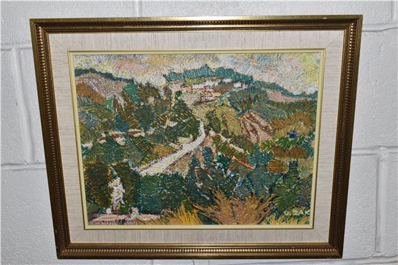 David Zak | A POST IMPRESSIONIST STYLE LANDSCAPE | MutualArt