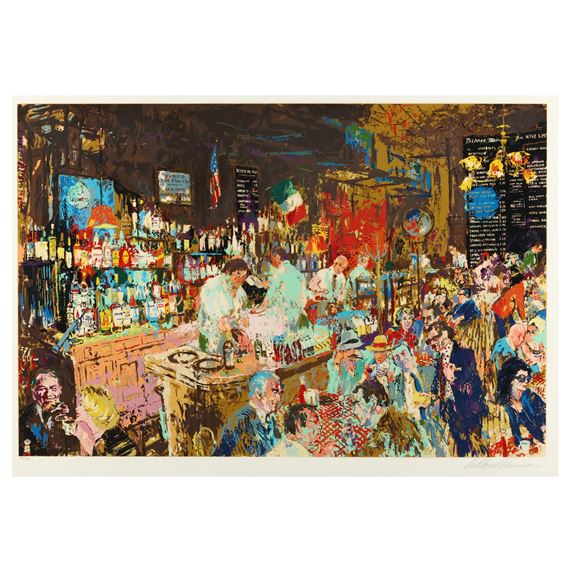 LeRoy Neiman | PJ Clarke's Bar, New York City | MutualArt