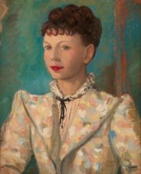 Georges Conrardy | Portrait de jeune femme | MutualArt