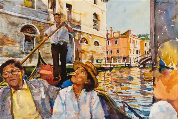 Shirl Goedike | Gondola Ride, Venice (1997) | MutualArt