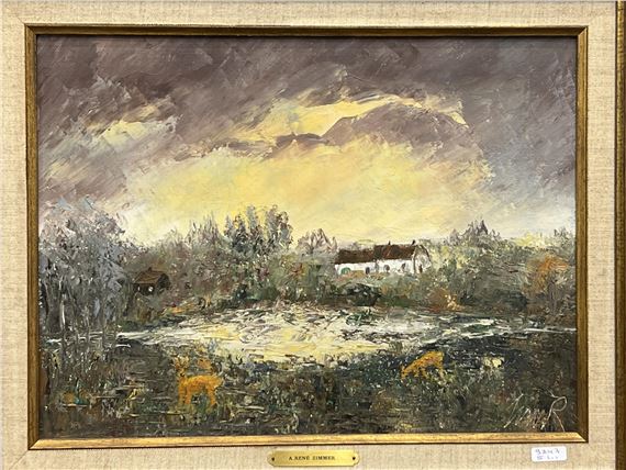 Rene Albert Zimmer | 4 Artworks at Auction | MutualArt