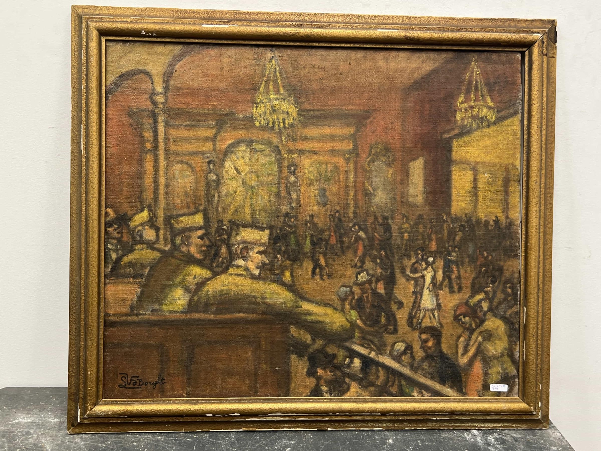 Lucien van der Borght | Le bal | MutualArt