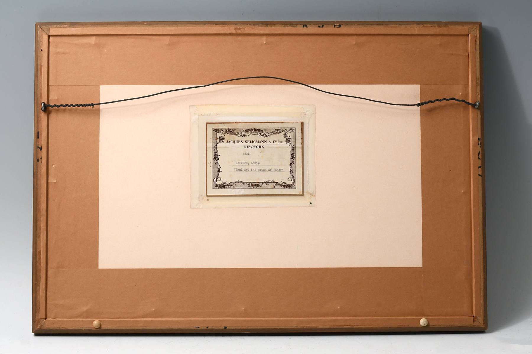 Louis Lafitte | SAUL AND THE WITCH OF ENDOR | MutualArt