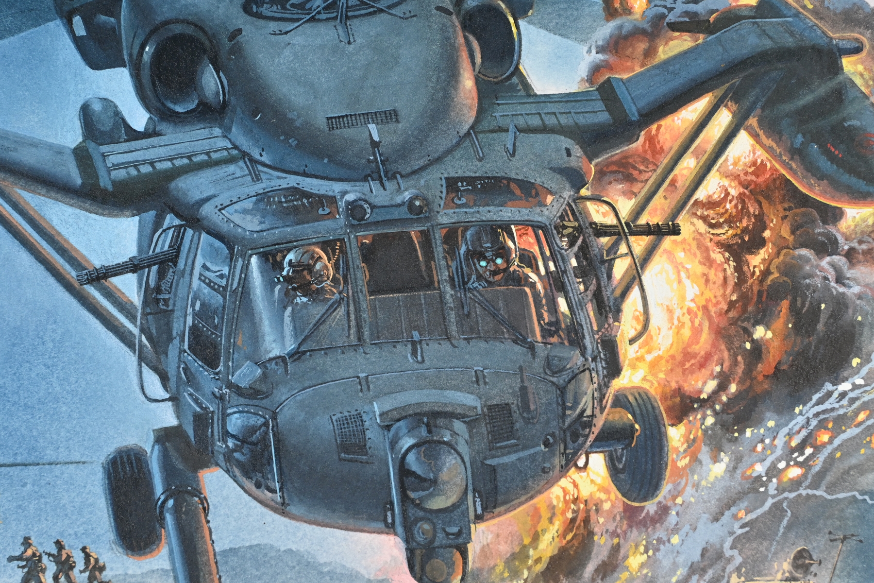Tom Freeman | US Army Blackhawk Night Mission | MutualArt