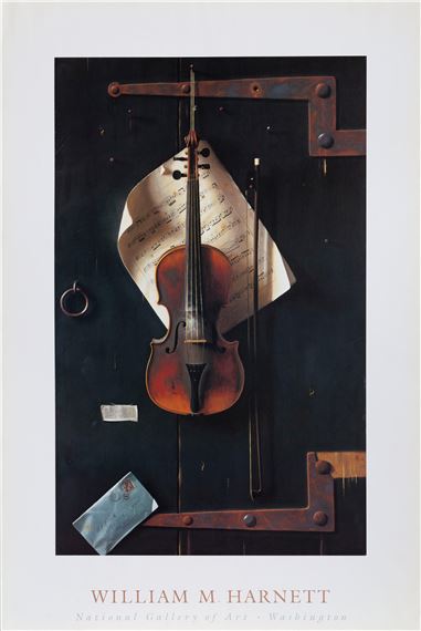 William Michael Harnett | THE OLD VIOLIN - NATIONAL GALLERY OF ART ...