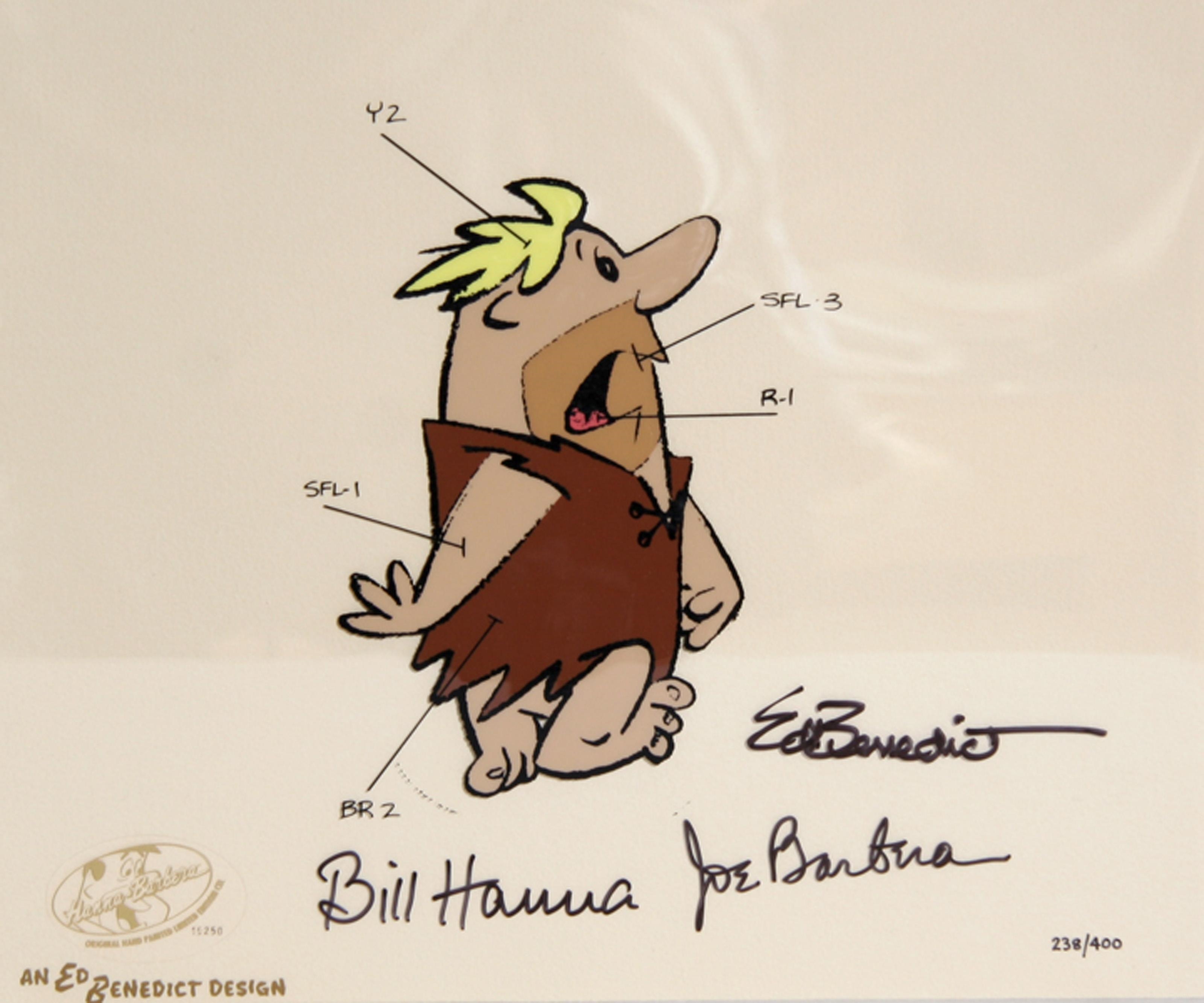 Hanna Barbera | THE FLINTSTONES - BARNEY MODEL SHEET (1994) | MutualArt