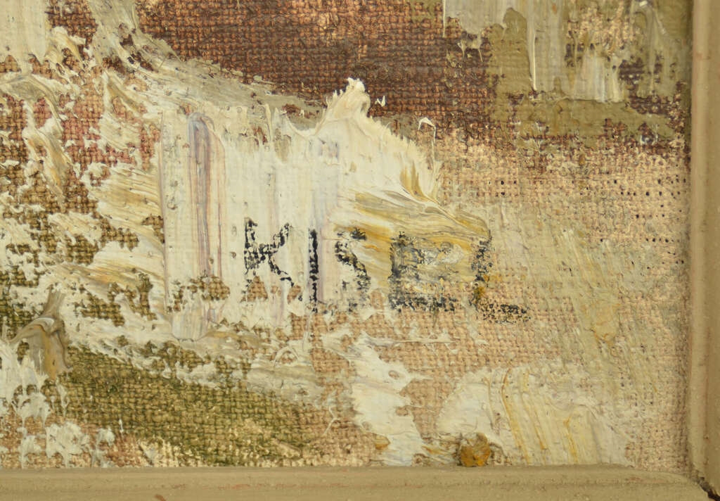 Peter Kisel | Winter landscape (1991) | MutualArt