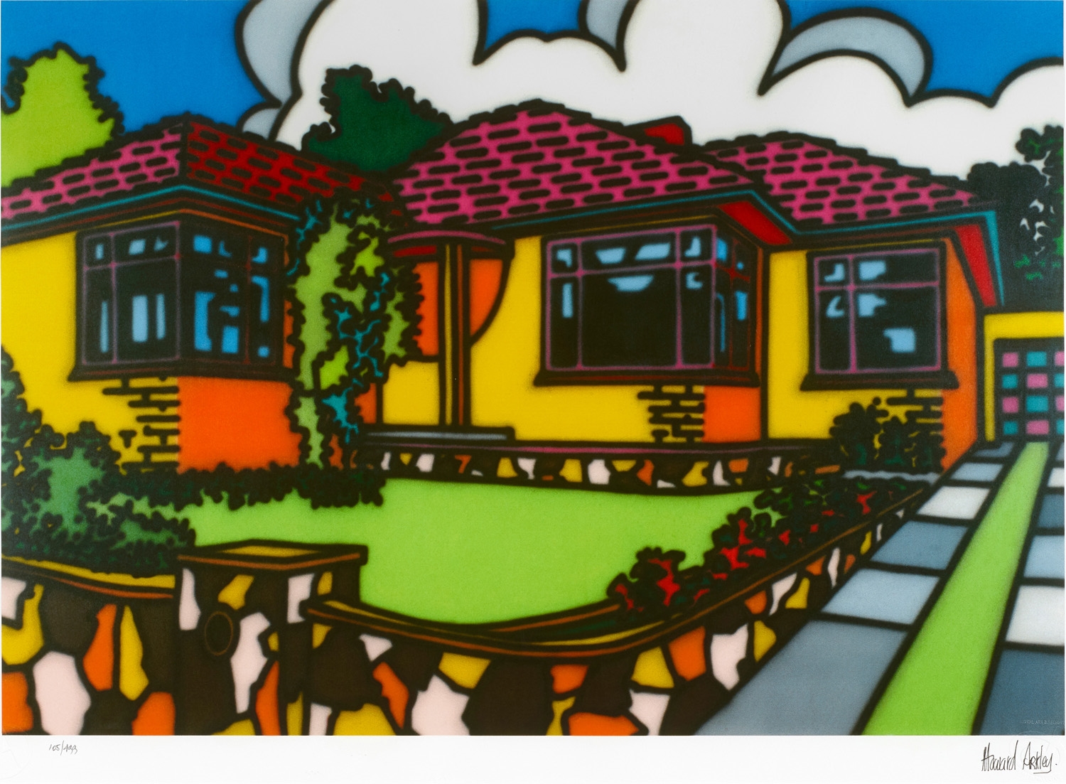 Howard Arkley | Mod Style (1992) | MutualArt