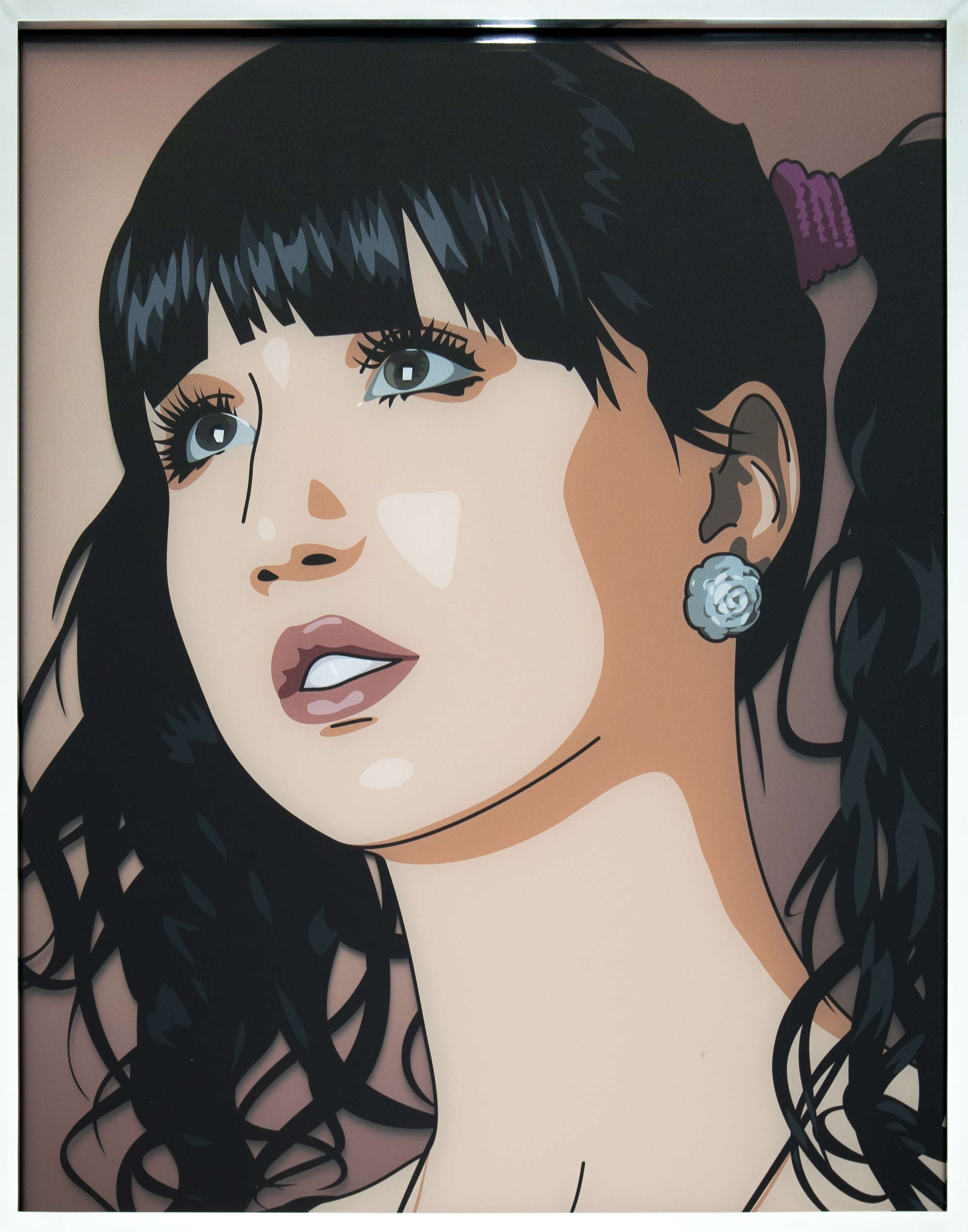 Julian Opie | Elena and Cressie Get Ready For the Party 5 (Cristea 168 ...