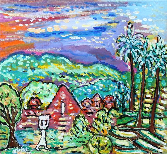 Arie Smit | Bali villages (1992) | MutualArt