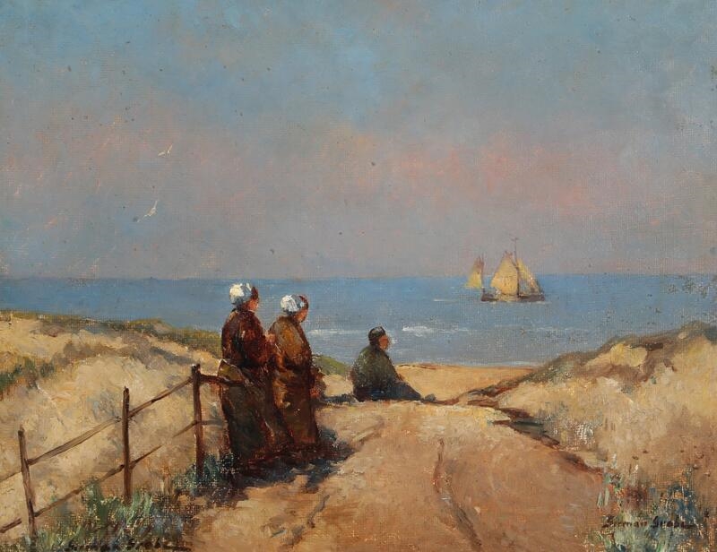 German Grobe | Coastal view | MutualArt