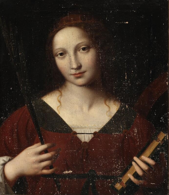 Bernardino Luini | A FEMALE MARTYR | MutualArt