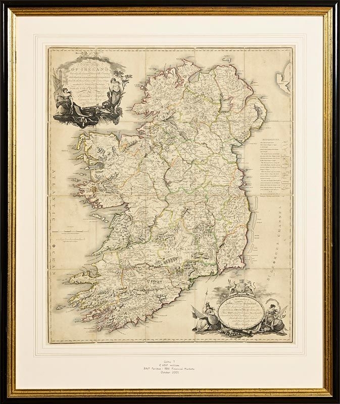 Alex Taylor | Travellers Map of Ireland | MutualArt