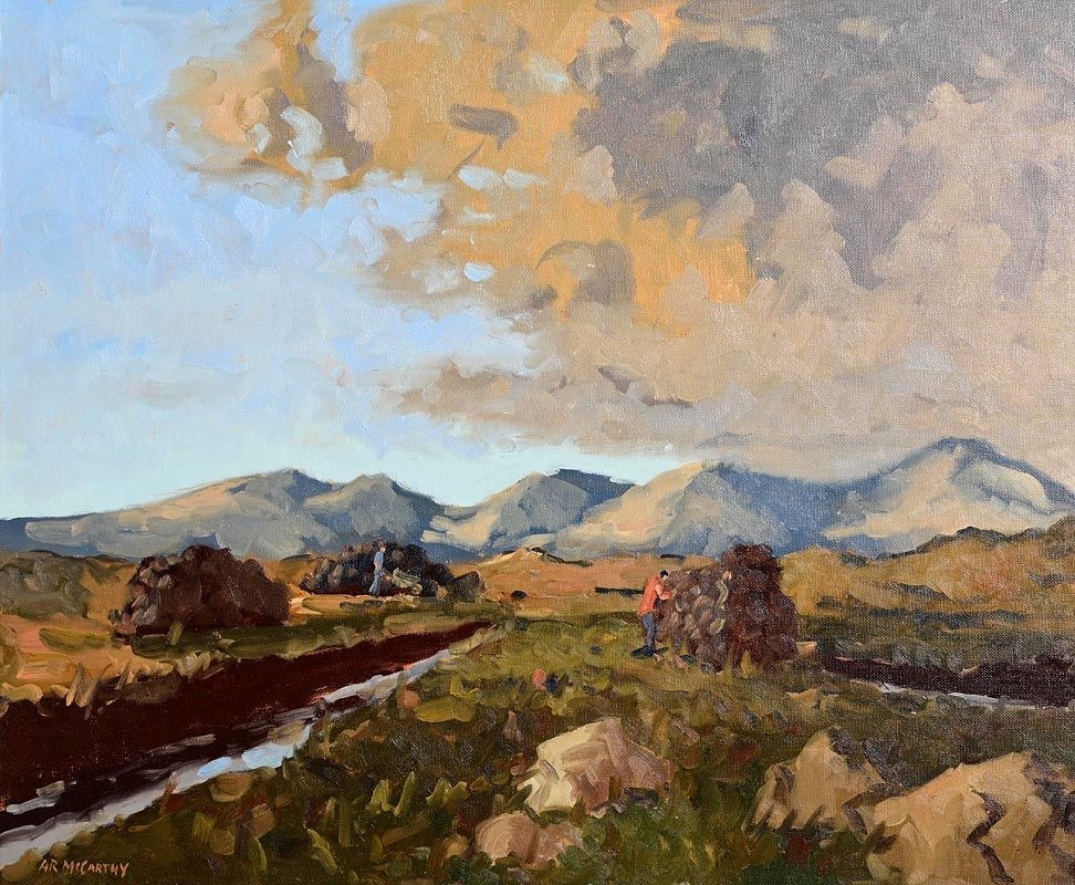 Anthony Mccarthy | Saving Turf in Connemara | MutualArt