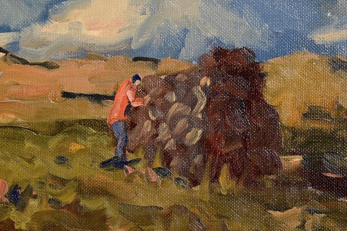 Anthony Mccarthy | Saving Turf in Connemara | MutualArt