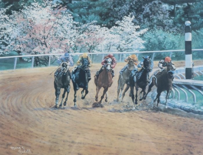 Mary S. Nickell | Silks of the Field | MutualArt