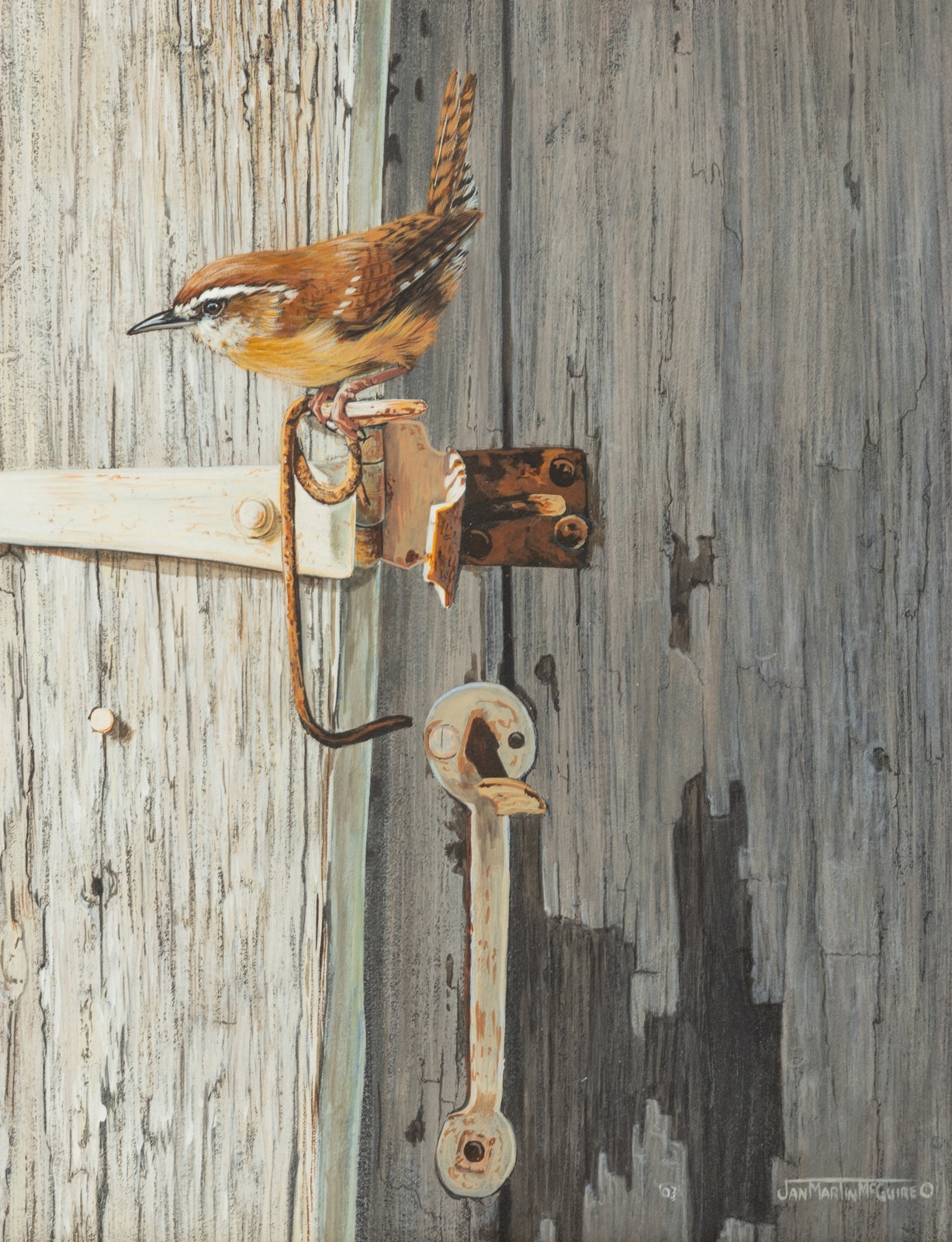 Jan Martin McGuire | Garden Shed Wren (2004) | MutualArt