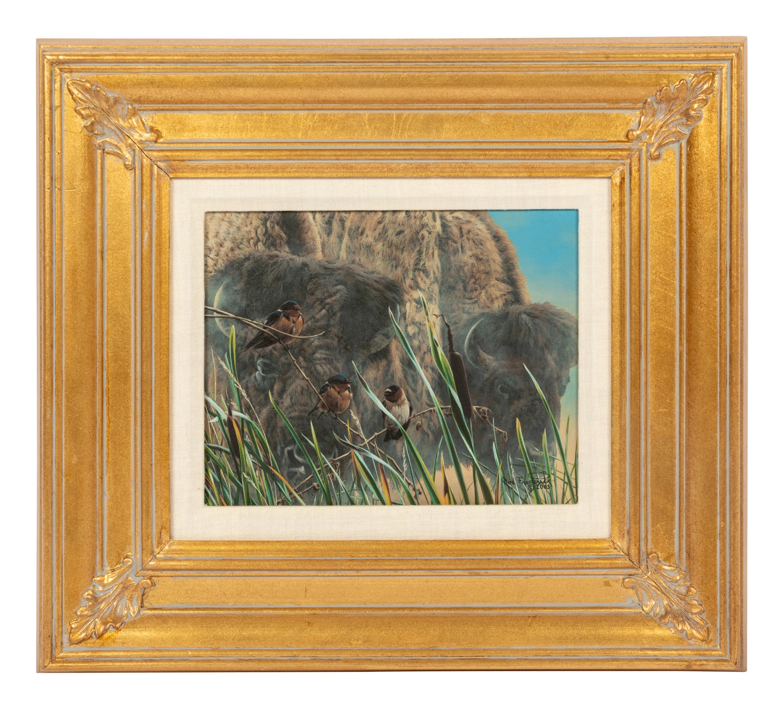 Rod Frederick | Bison and Bird (2003) | MutualArt