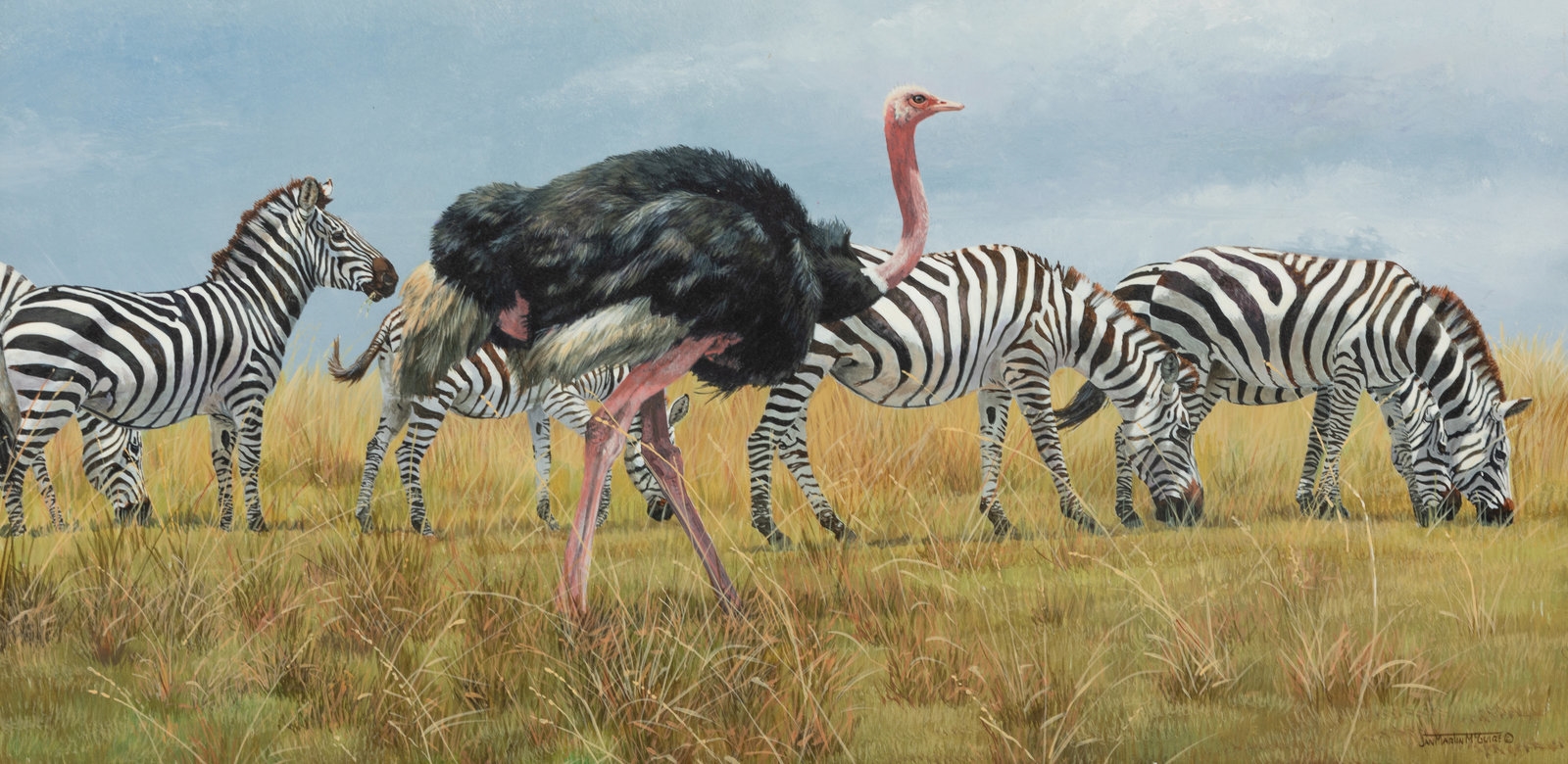 Jan Martin McGuire | Black and White and Pink (2009) | MutualArt