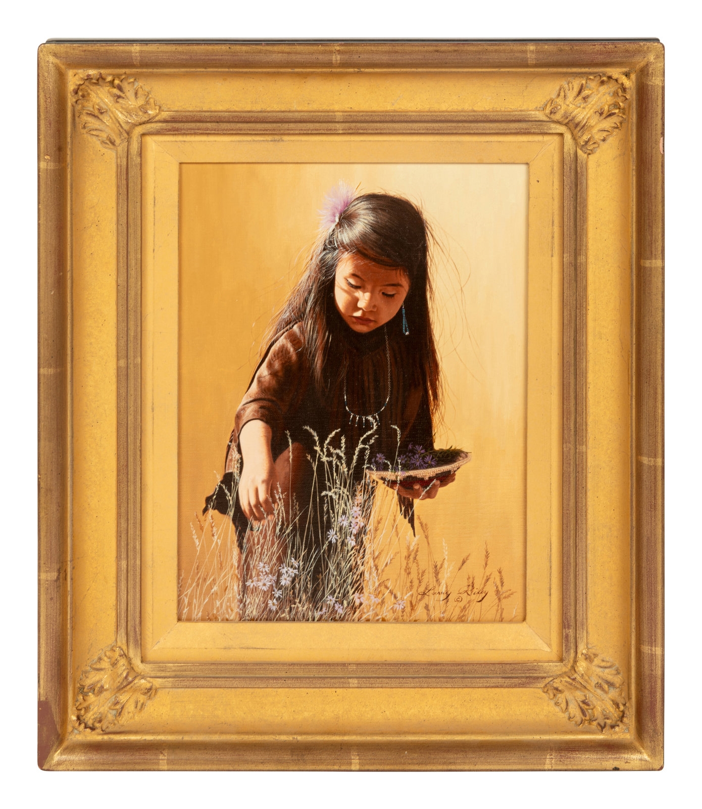 Larry Riley | Flower Girl | MutualArt