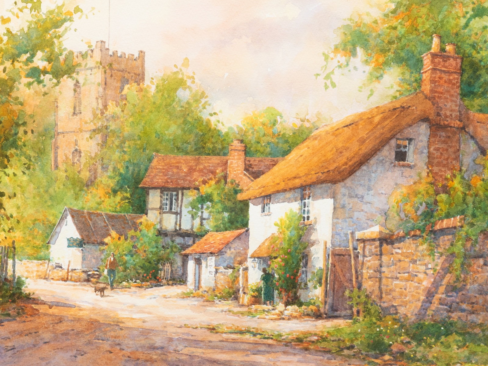 Ian Ramsay | Village Corner | MutualArt