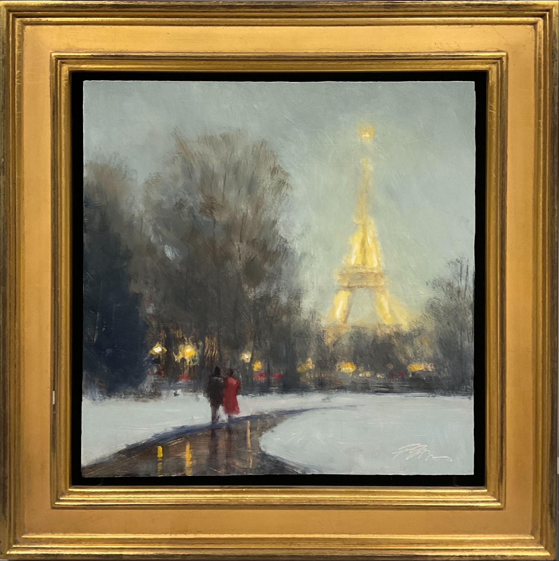 Perry Brown | Paris with Eiffel Tower | MutualArt