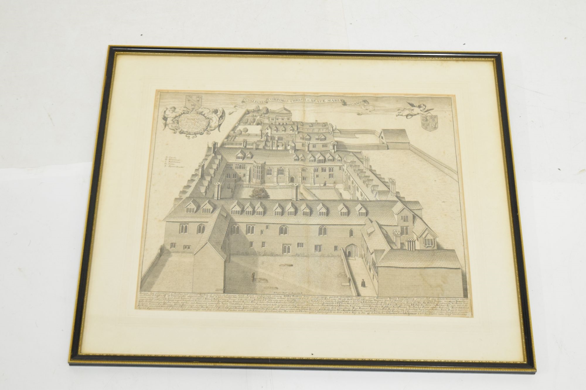 David Loggan | Engraving of Corpus Cristi, Cambridge | MutualArt