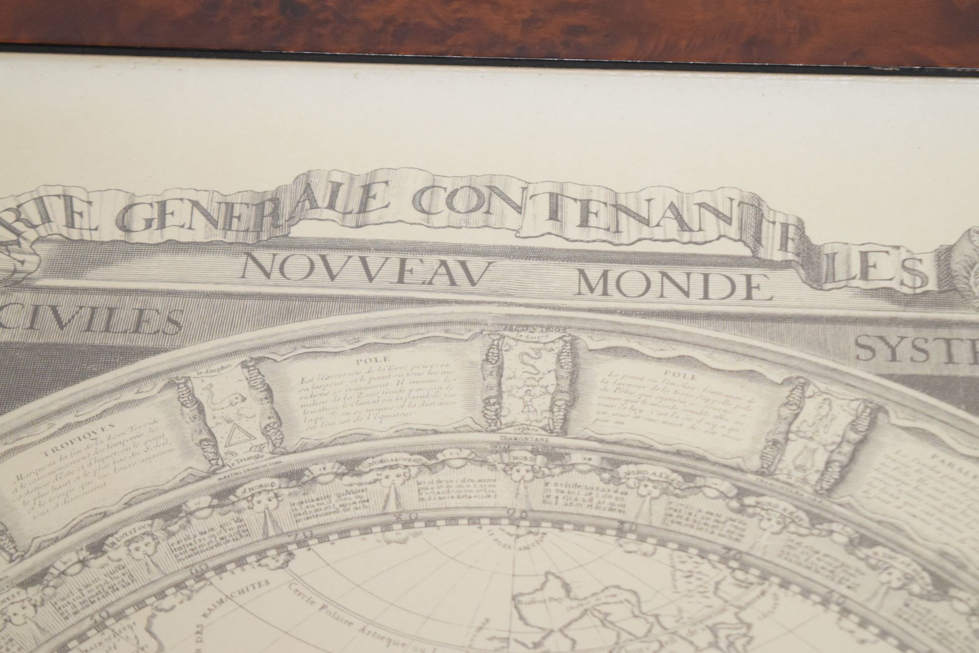 Claude-Auguste Berey | Modern reproduction map of Earth | MutualArt