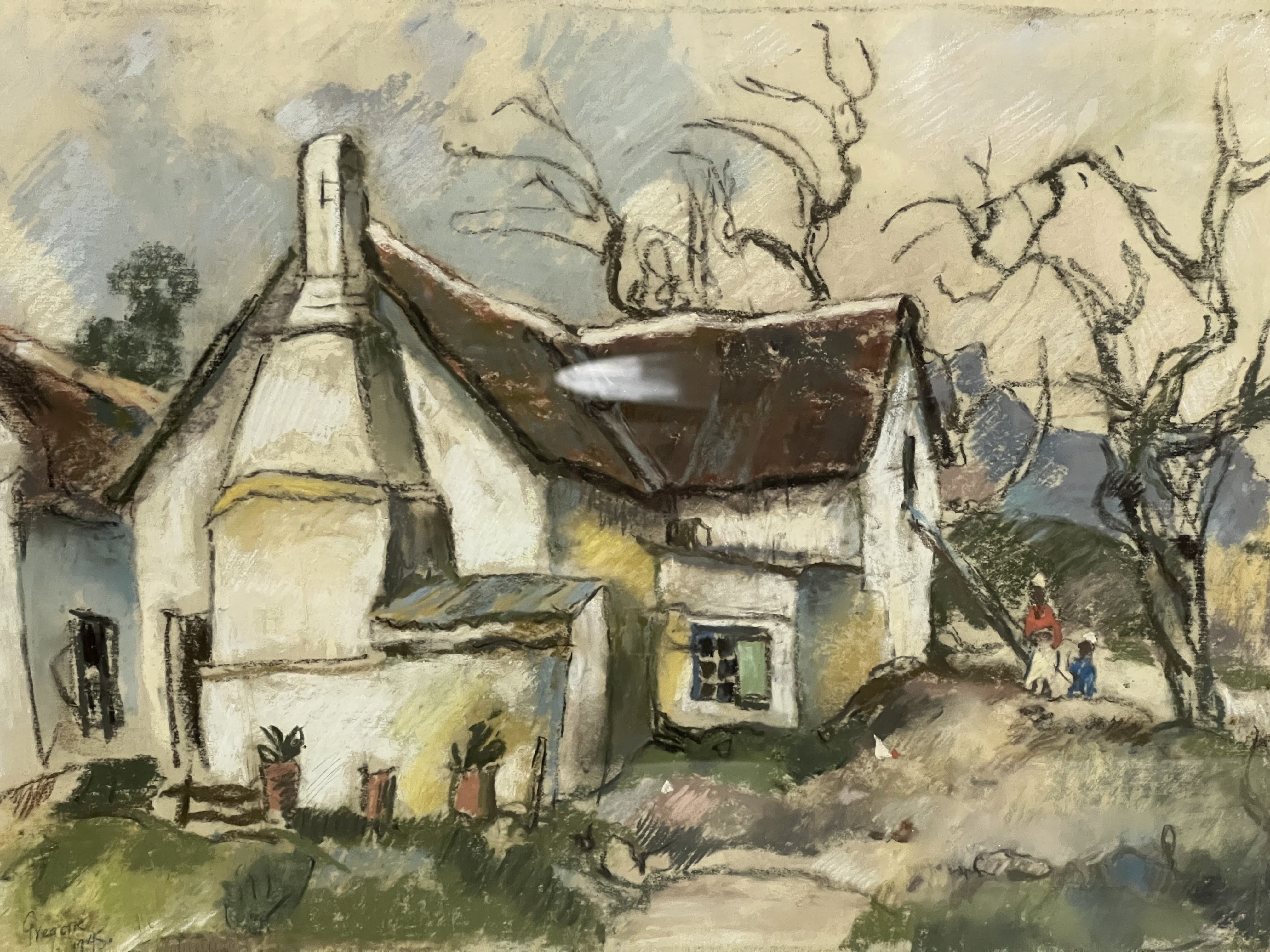 Gregoire Johannes Boonzaier | Farm House | MutualArt