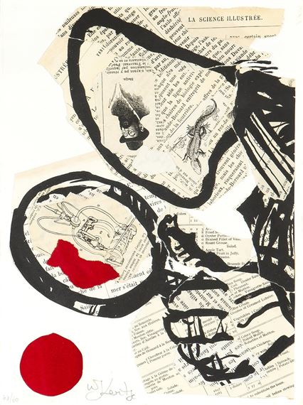 William Kentridge | Nose with magnifying glass (2008) | MutualArt