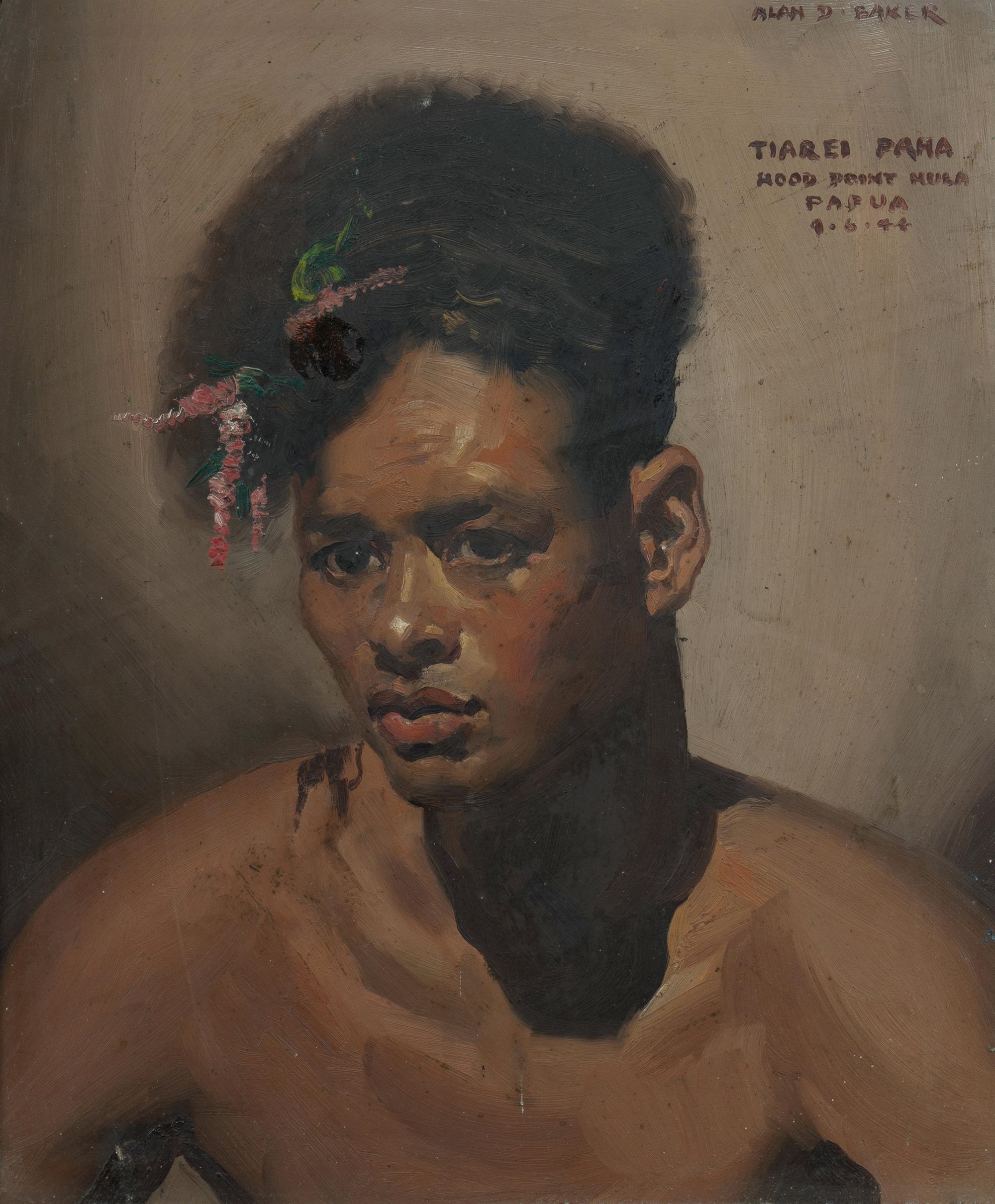 Alan Douglas Baker | Tiarei Paha, Hood Point Hula, Papua (1944) | MutualArt