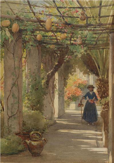 Edward Henry Fahey | Summer Garden | MutualArt